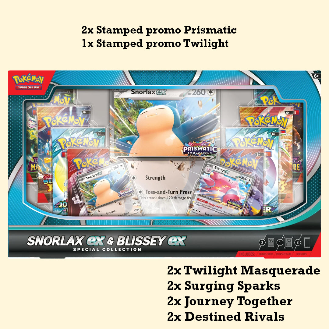 Snorlax ex & Blissey ex Special Collection – Cardduo.nl